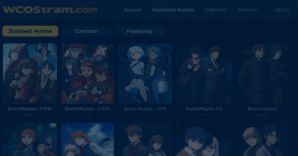 WCOStream.com | A Detailed Guide to Anime Streaming Platform